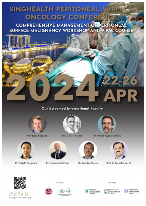 22-26 Apr: Singhealth peritoneal surface oncology conference | ISSPP e.V.
